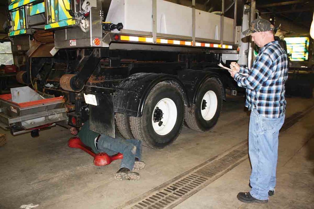 ODOT inspects truck fleet for winter | News, Sports, Jobs - News and ...